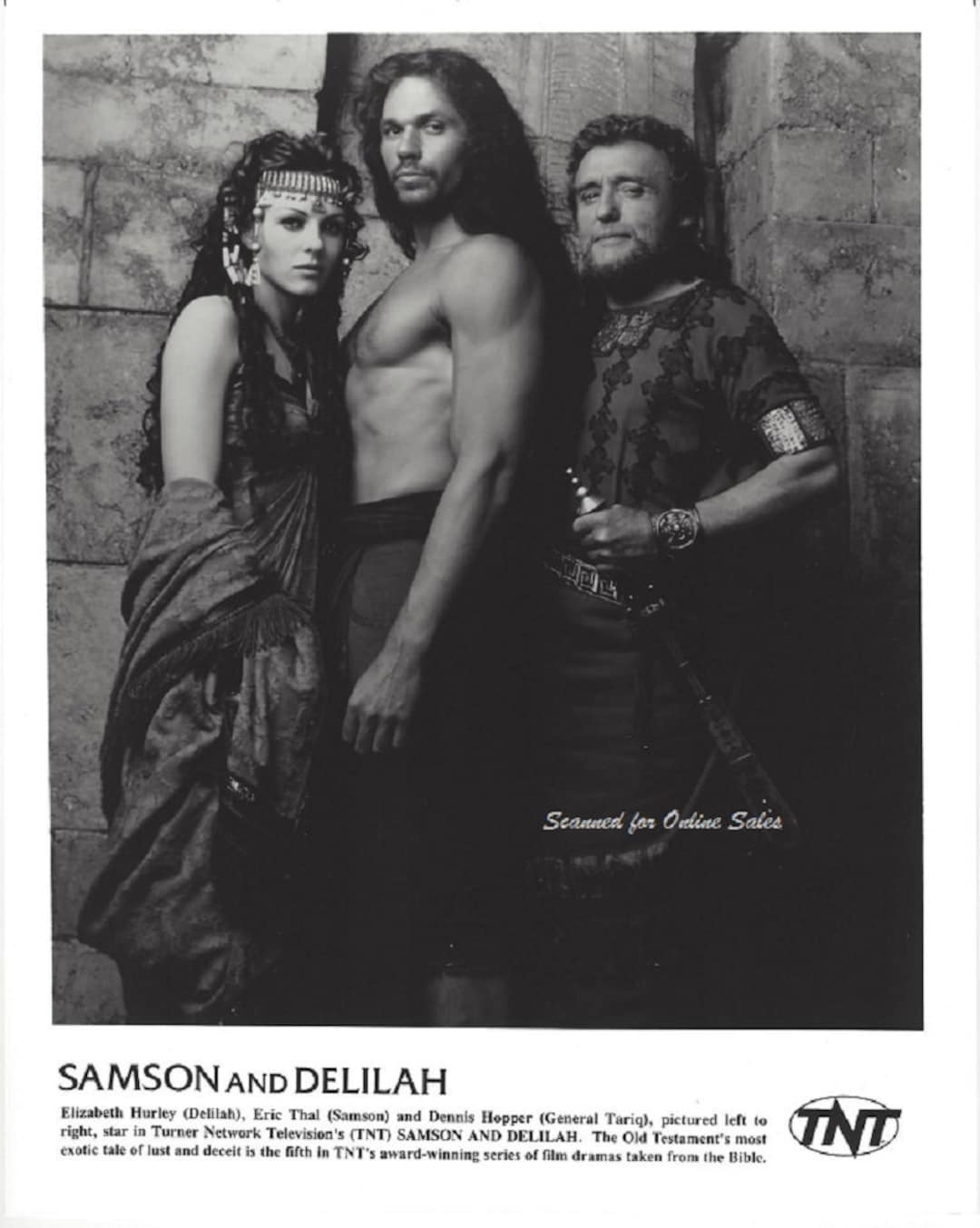 Samson and Delilah Elizabeth Hurley Eric Thal Dennis Hopper 8x10 Photo ...