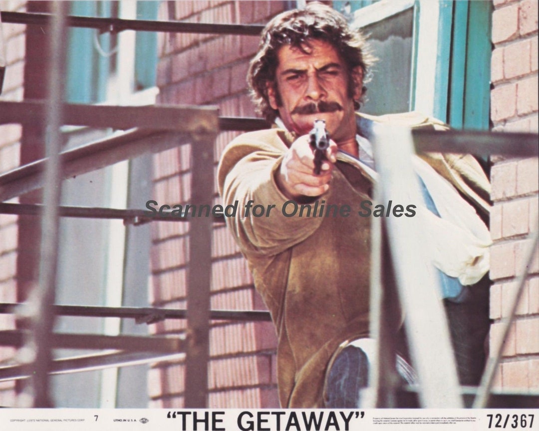 The Getaway Al Lettieri 8x10 Lobby Card No. 7 - Etsy