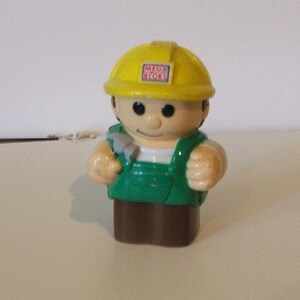 Mego Blocks Construction Worker Lego - Etsy