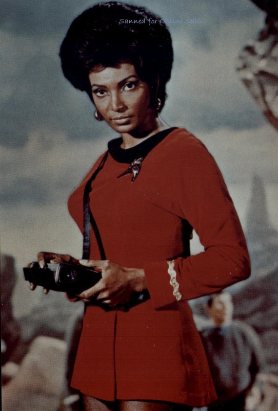 Nyota Uhura Star Trek Tos Assembled Articulated Paper Doll Nichelle
