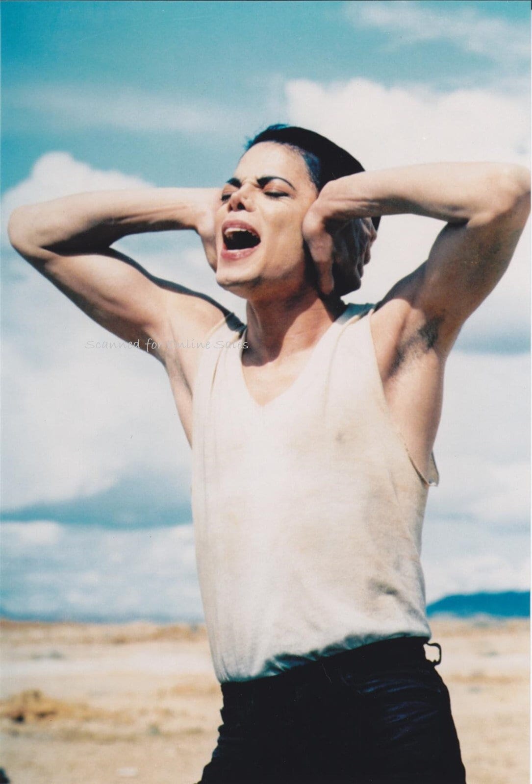 Michael Jackson on the Beach 4x6 Photo - Etsy