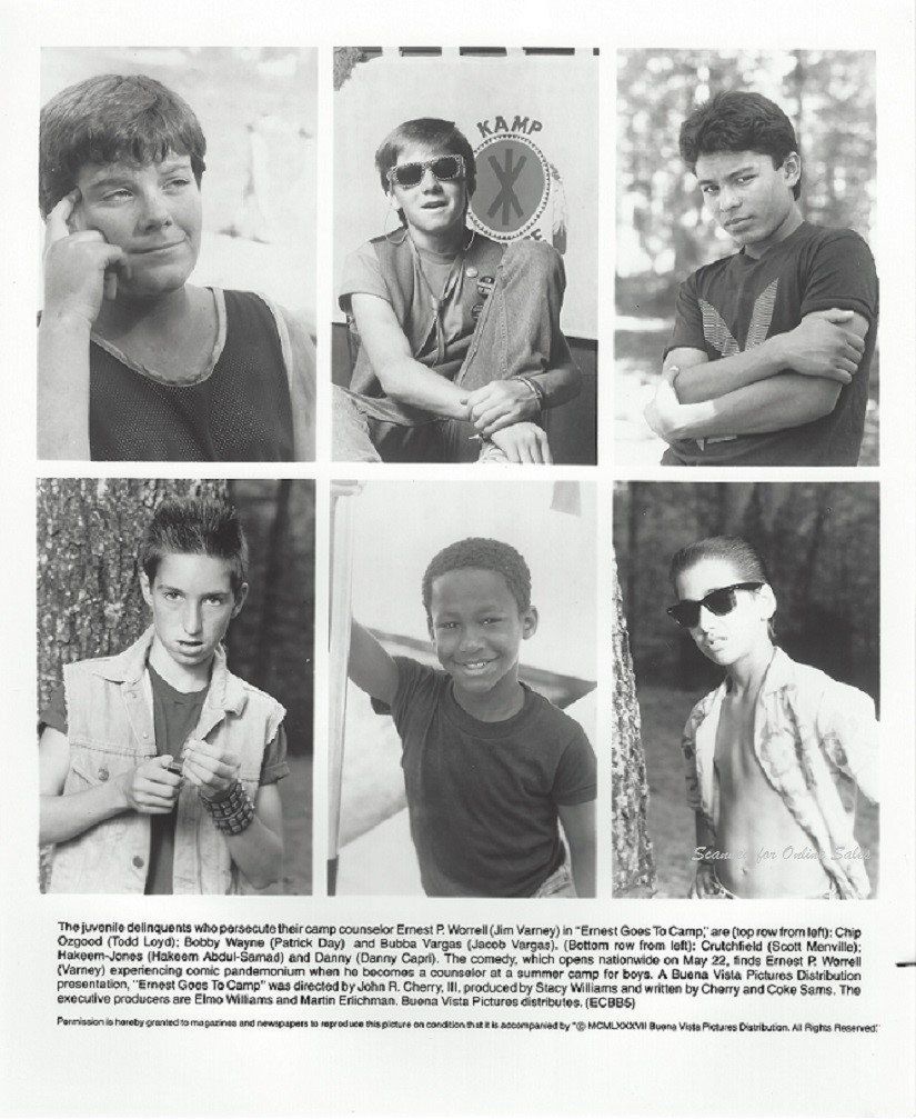 Ernest Goes To Camp Poster