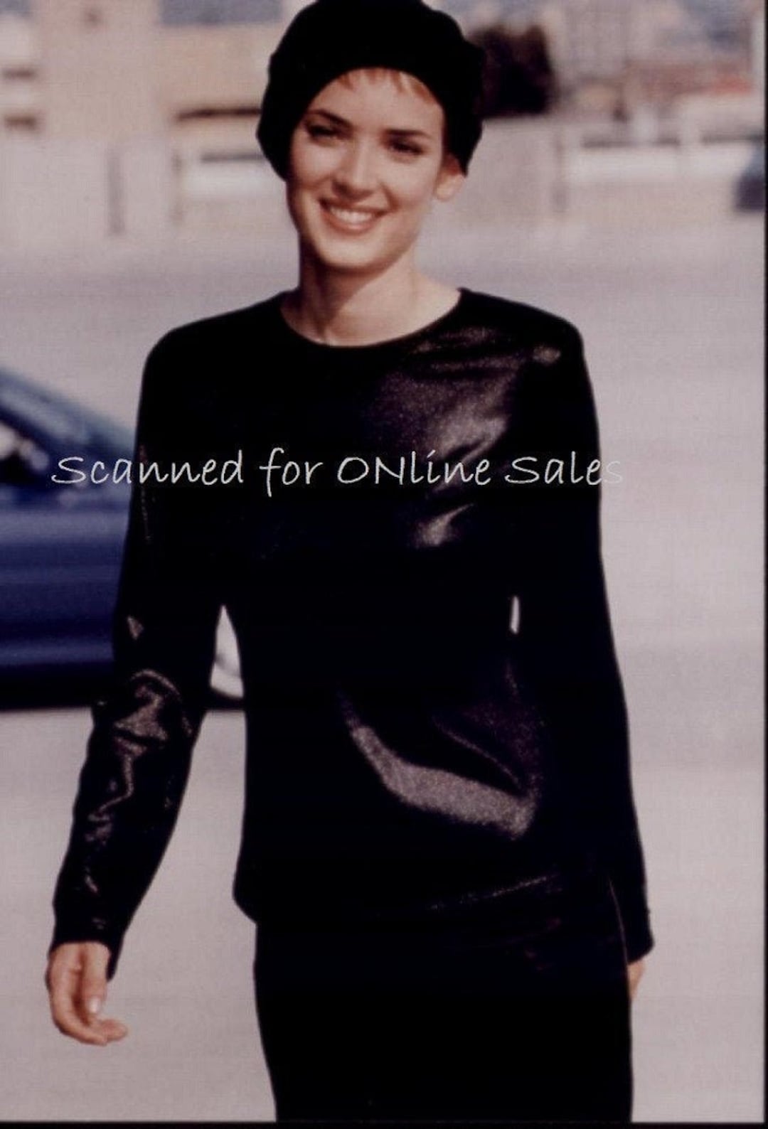 Winona Ryder in Leather and Barette 4x6 Photo - Etsy