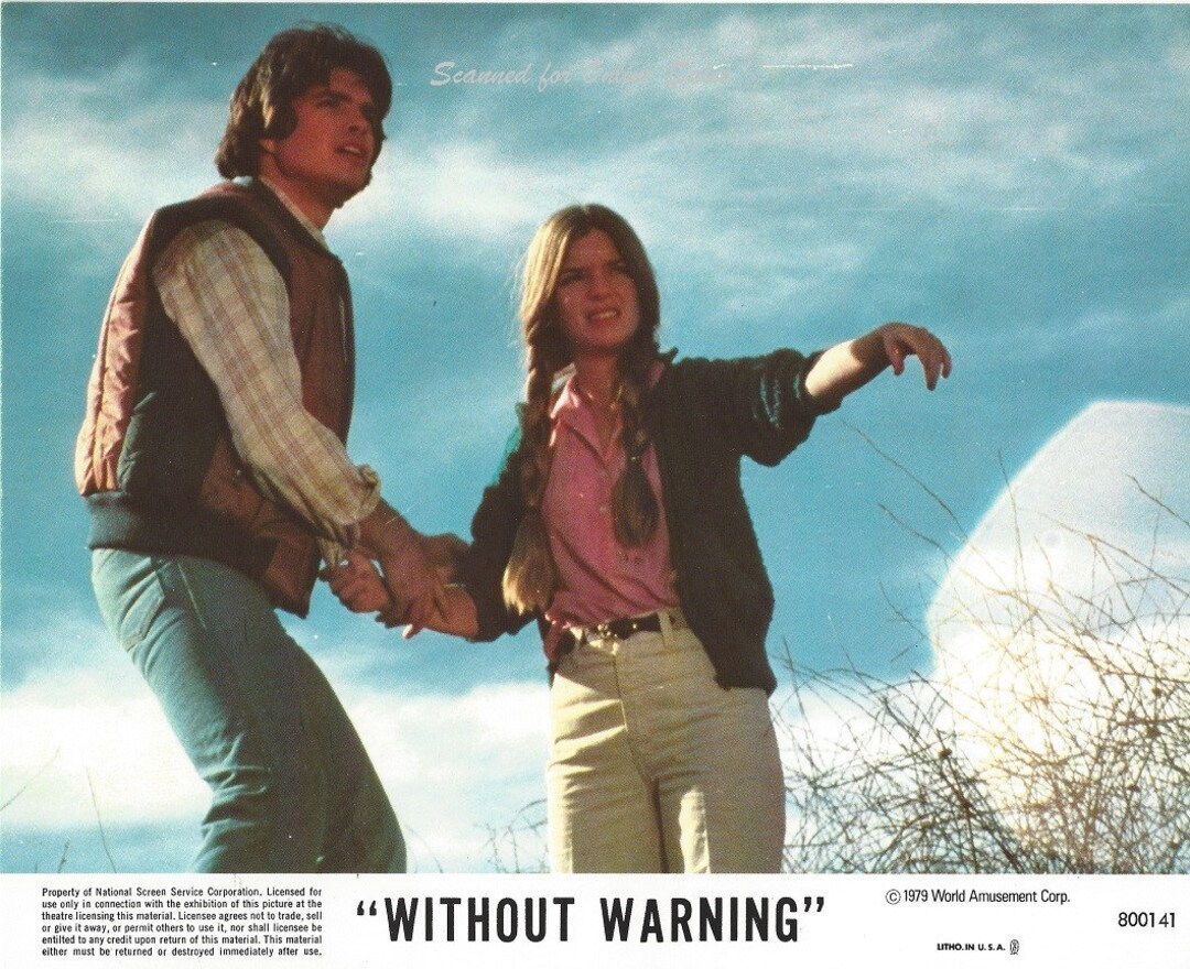 Without Warning 1979 Tarah Nutter Christopher Nelson 8x10 - Etsy