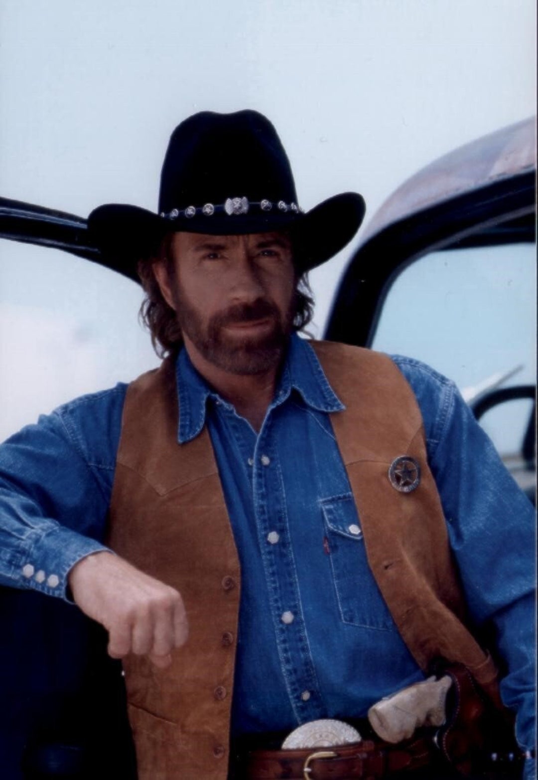 Texas Ranger Chuck Norris 4x6 Photo - Etsy