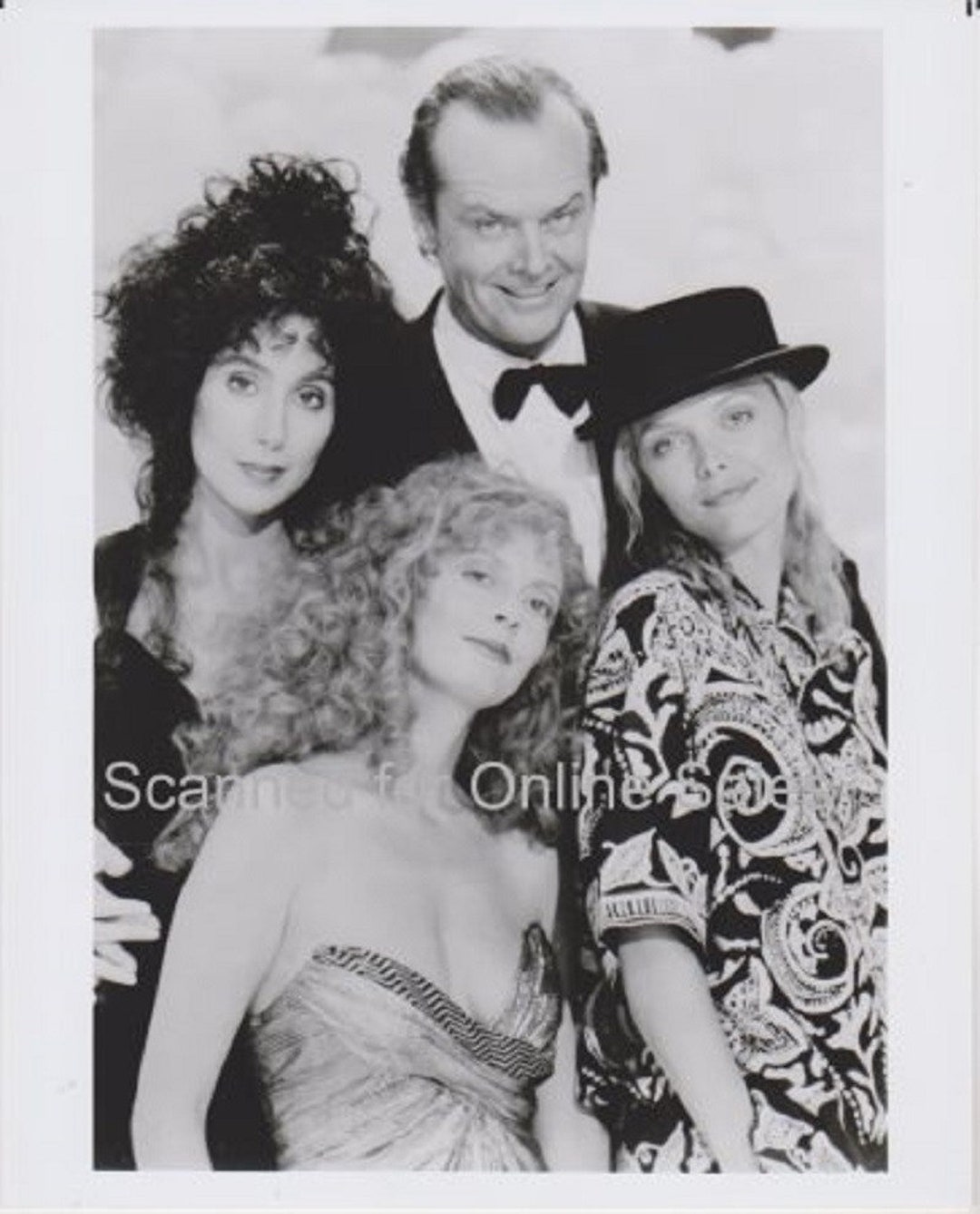 Witches of Eastwick Cher Jack Nicholson Susan Sarandon Michelle ...