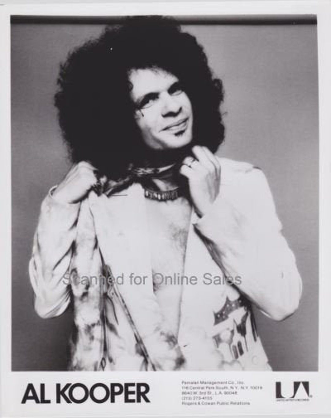 Al Kooper 8x10 Publicity Photo - Etsy