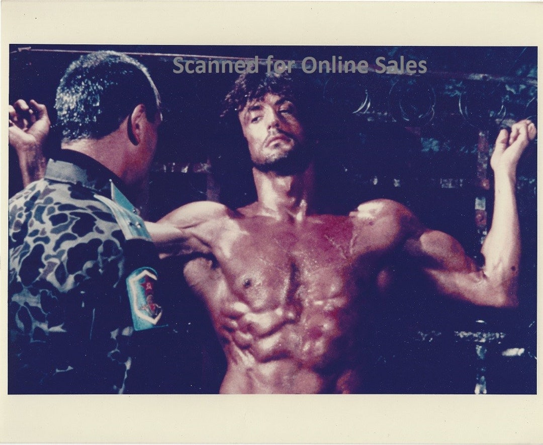 Sylvester Stallone Rambo 4 Body