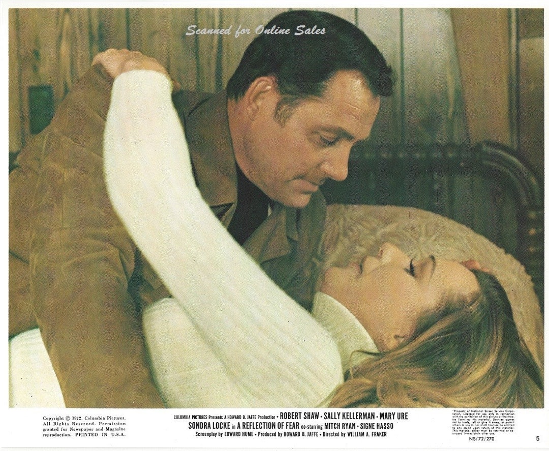 A Reflection of Fear Robert Shaw Mary Ure 8x10 Lobby Card 5 - Etsy