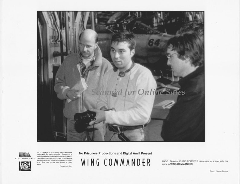 Wing Commander Chris Roberts 8x10 Photo - Etsy Hong Kong