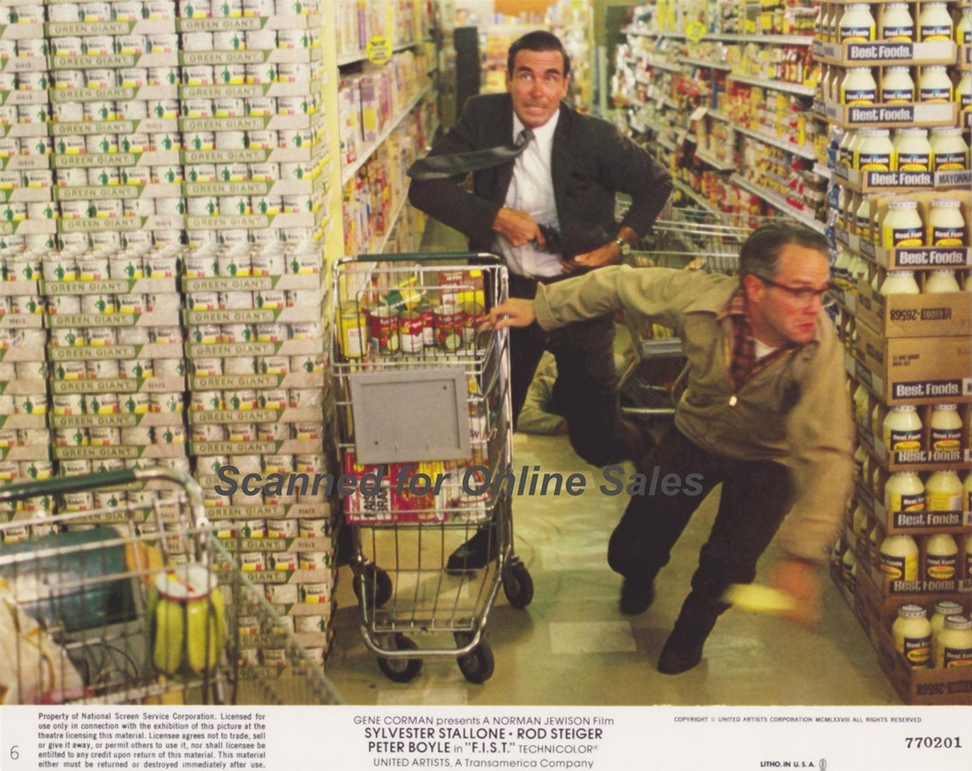 F.I.S.T. FIST Rod Steiger 8x10 Lobby Card 6 - Etsy