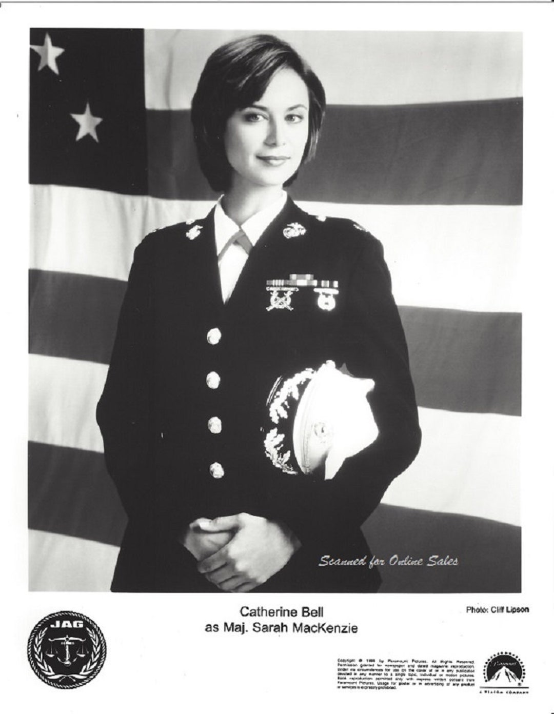 Jag Catherine Bell Major Sarah Mackenzie 8x10 Photo - Etsy Australia