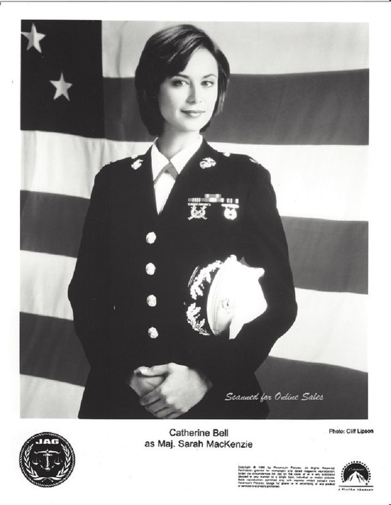 Jag Catherine Bell Major Sarah Mackenzie 8x10 Photo - Etsy Finland