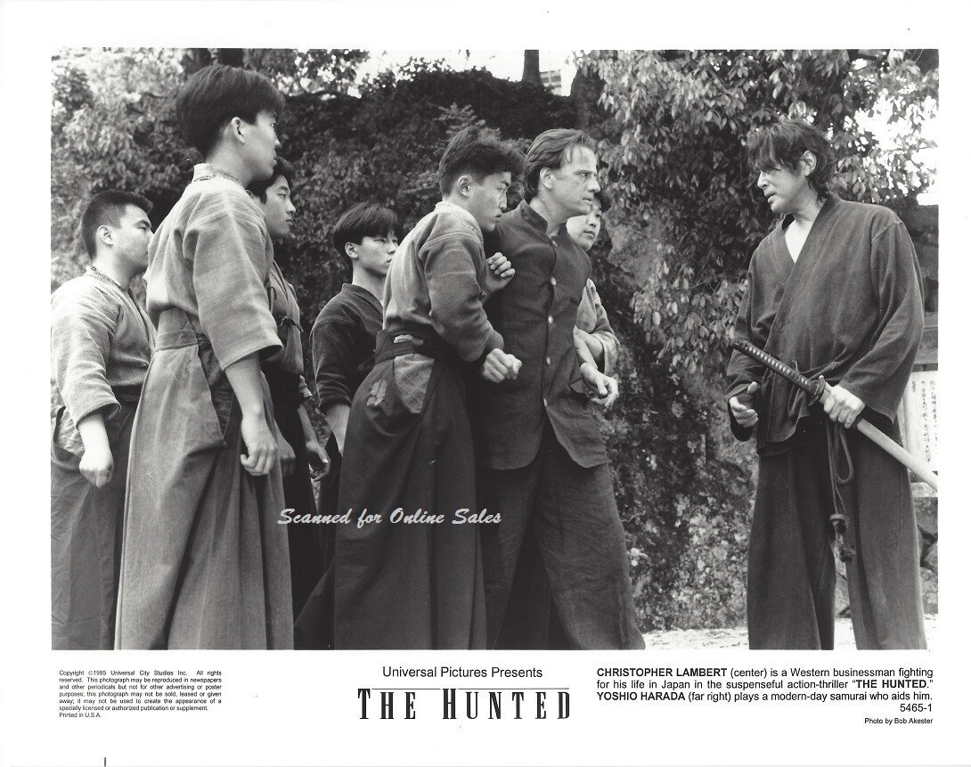 The Hunted Christopher Lambert Yoshio Harada 8x10 Press Photo - Etsy UK