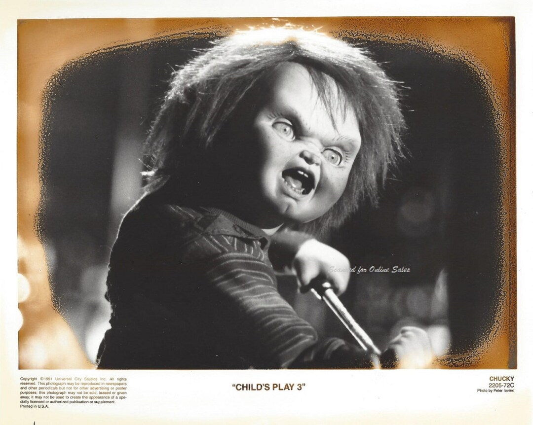 Child's Play Chucky 8x10 Photo - Etsy