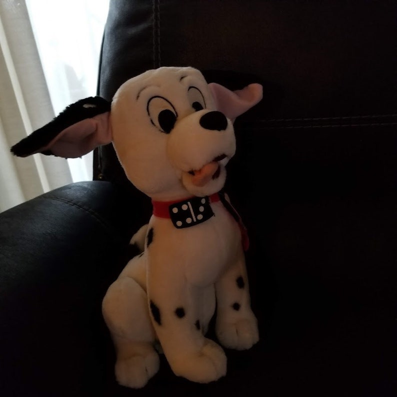 Disney 102 Dalmatians Domino Puppy Plush Toy Dice Bark and Wag - Etsy