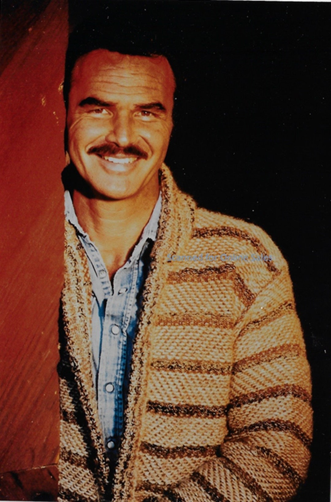 Burt Reynolds Wide Mustache 4x6 Photo - Etsy