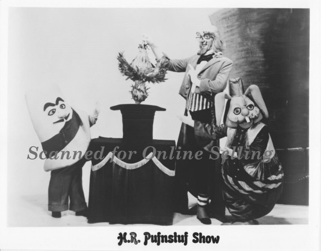 Kroft H R Pufnstuf Show Cast Magic Act 8x10 Photo - Etsy