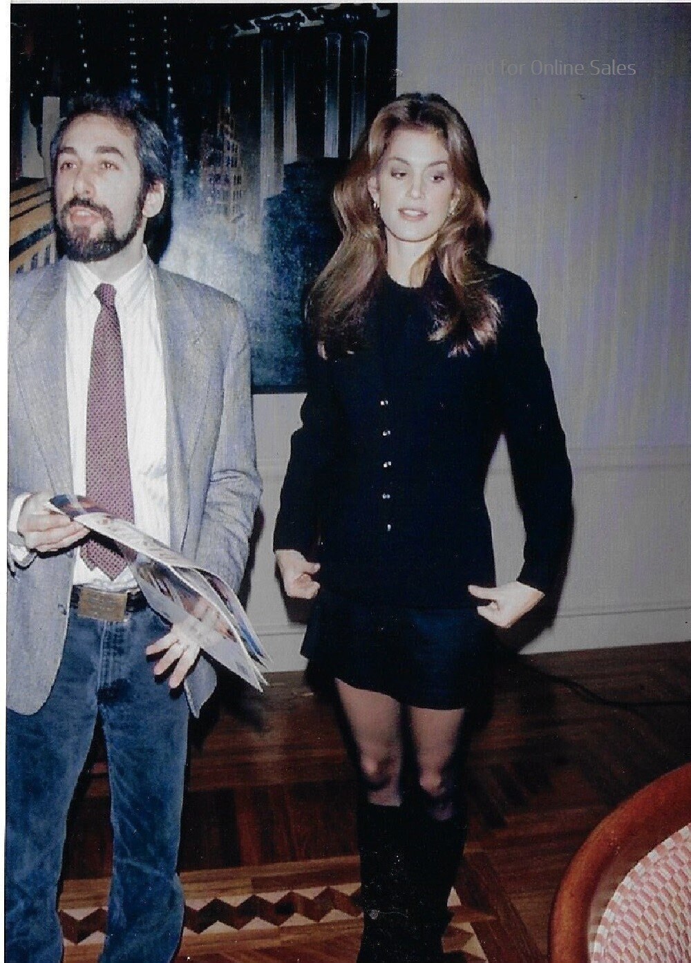 Cindy Crawford And Bon Jovi