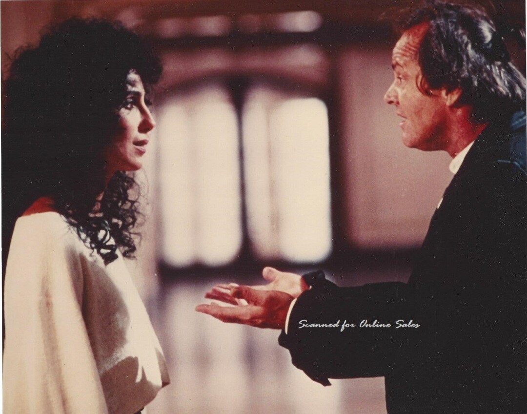 Witches of Eastwick Cher Jack Nicholson 8x10 Photo - Etsy