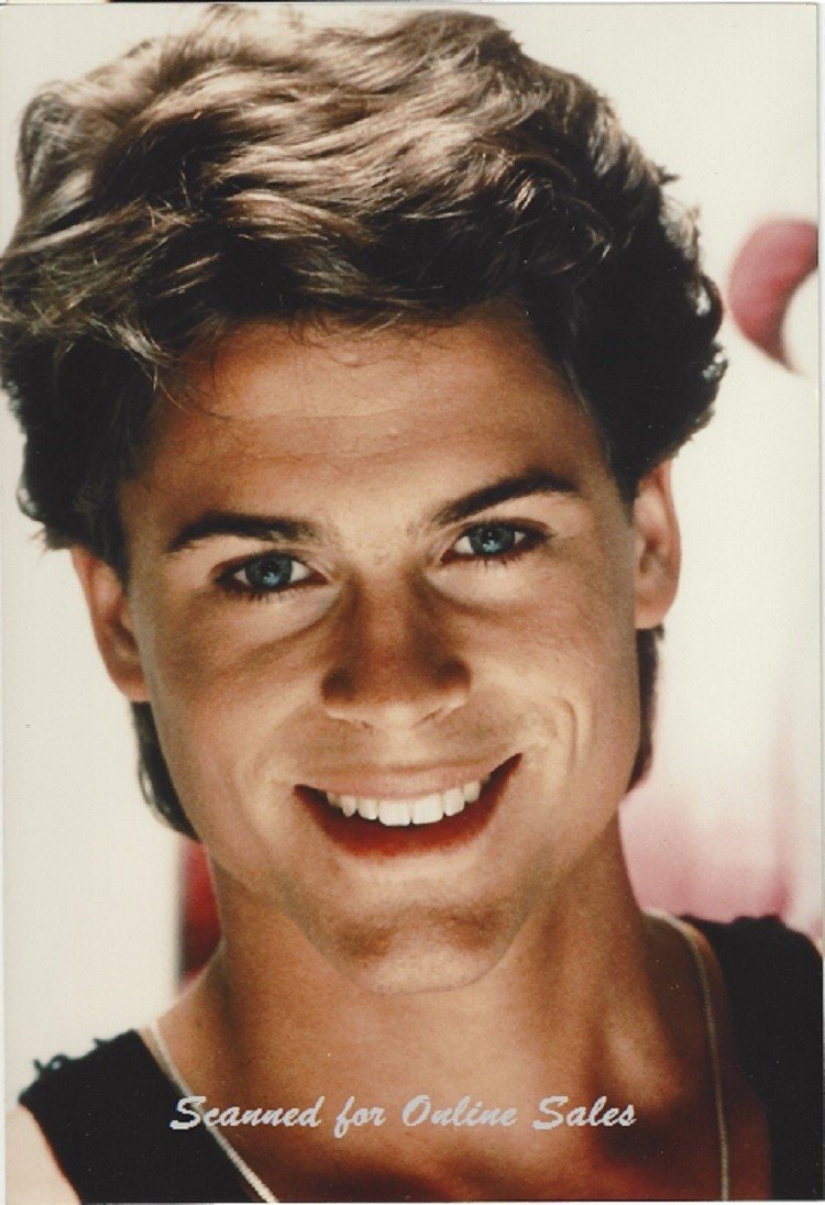 Rob Lowe St Elmo's Fire so Cute 4x6 Photo | Etsy
