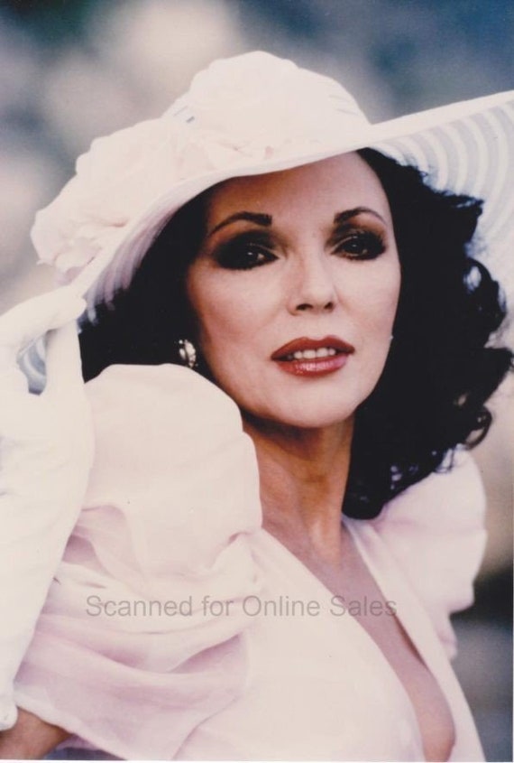 Dynasty Joan Collins Alexis Carrington Fashion Plate 4x6 Photo - Etsy