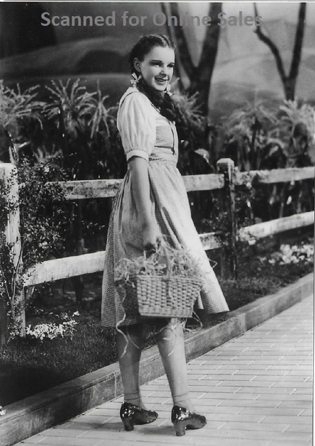 Judy Garland Dorothy Wizard Of Oz Mgm Wardrobe Test Photograph 1939 Ubicaciondepersonascdmx