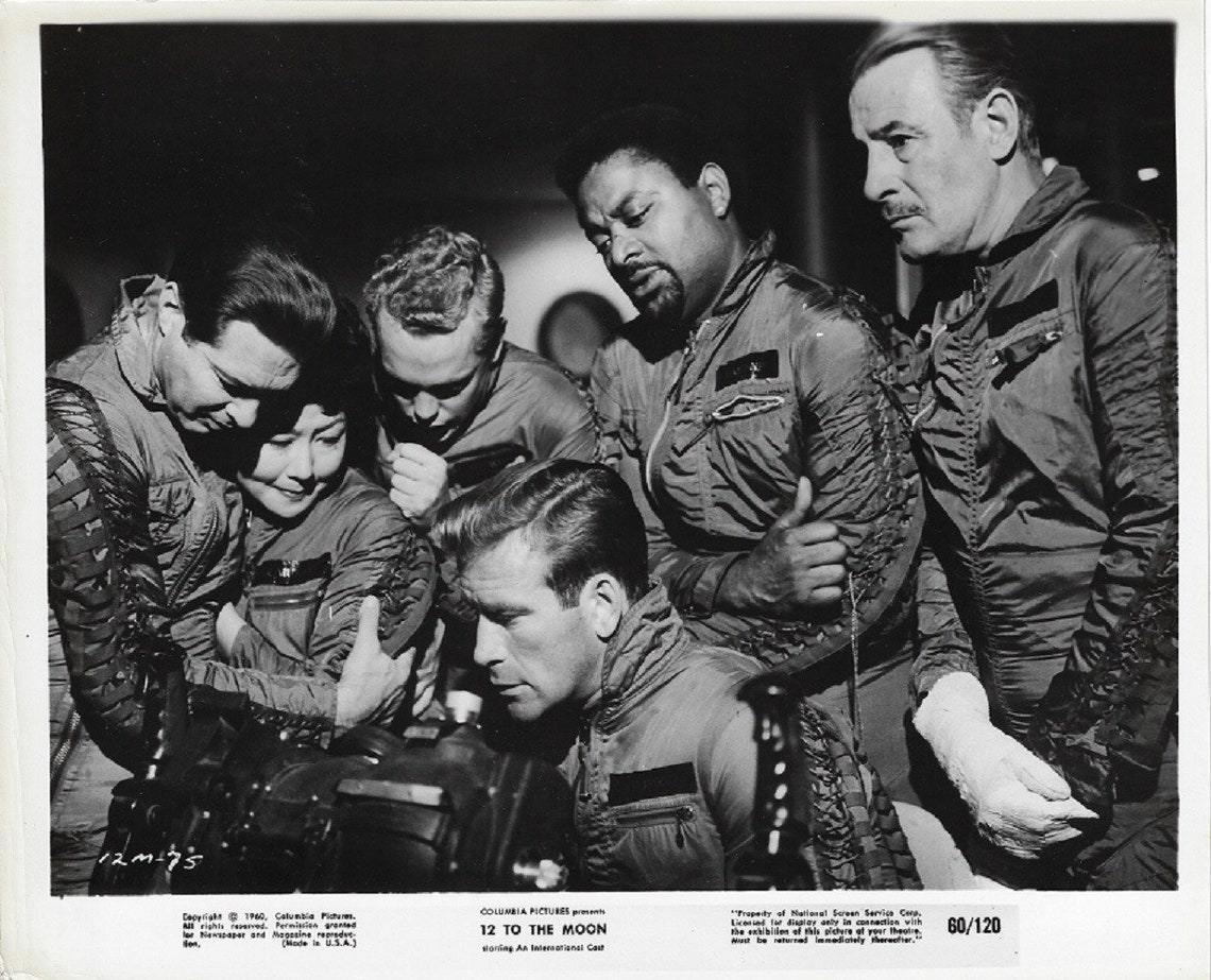 12 to the Moon Ken Clark Tom Conway Michi Kobi Anthony Dexter | Etsy