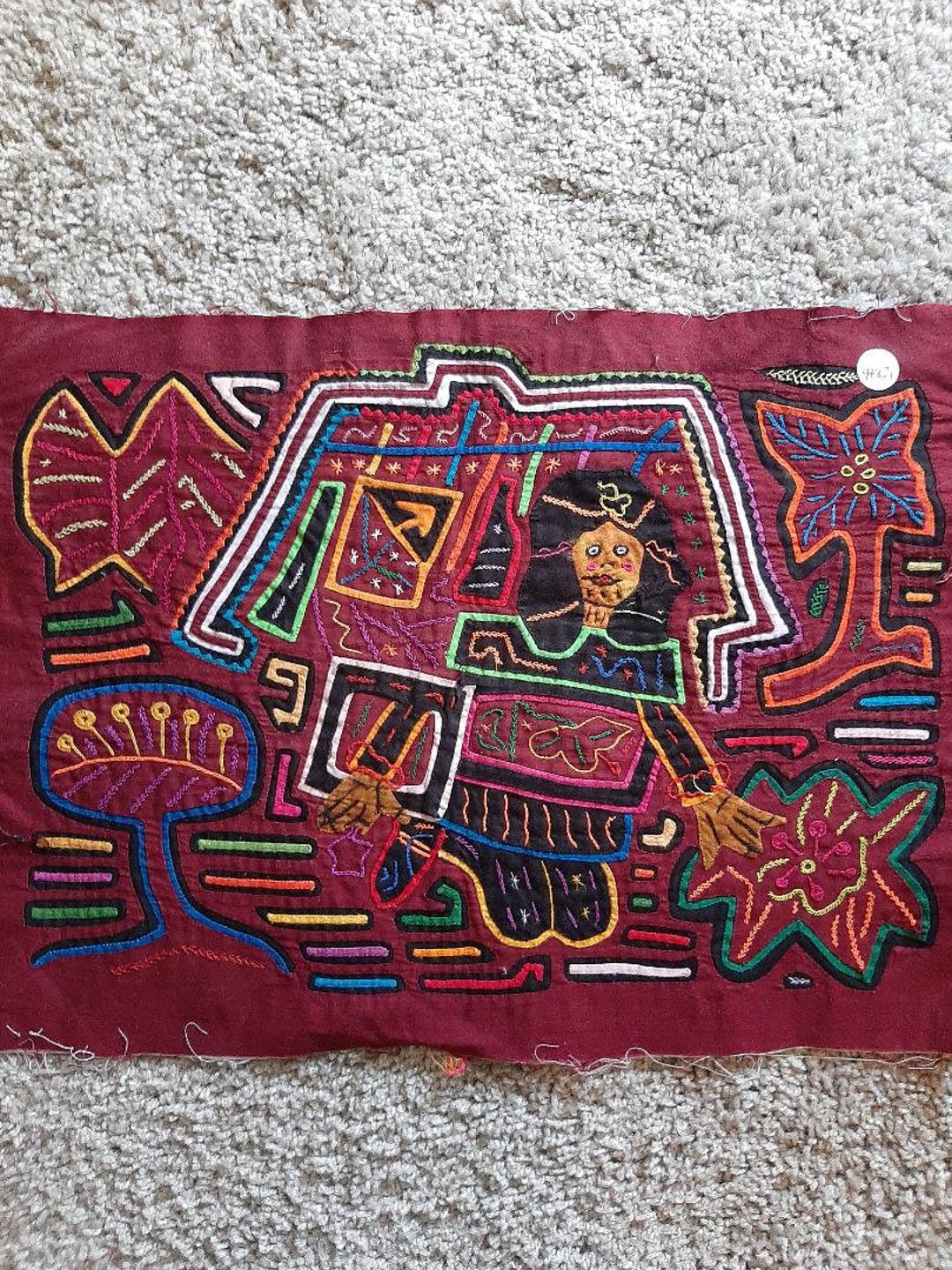 Handmade Mola by Kuna Women From Panama - Etsy