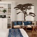 Vinyl Art Decal Realistic African Tree Wall Sticker Decals Home Decor ...