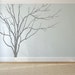 Realistic Winter Tree Wall Decal Headboard Wall Decal Home Decor Stick ...