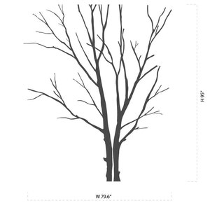 Wall Decals for Bedroom Winter Tree Decal Tree Wall Decals for Nursery ...