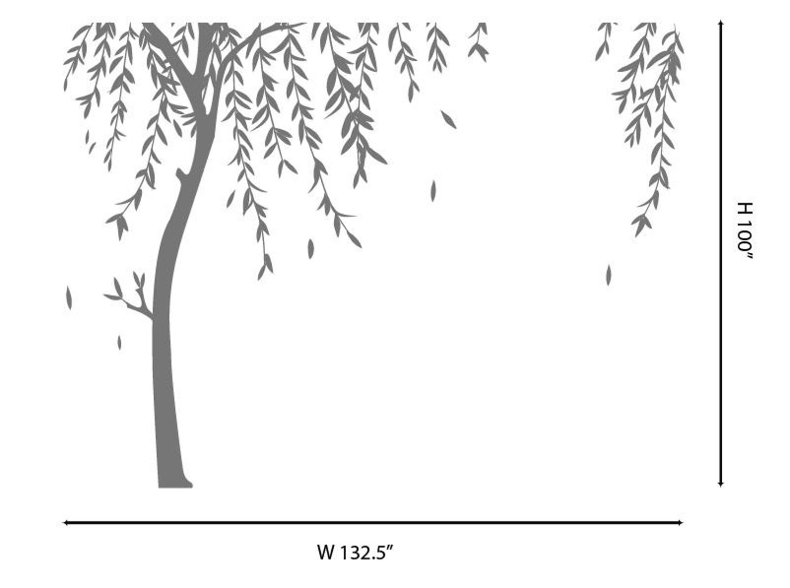 Baby Boy Nursery Ideas Stick on Wall Art Tree Decals for Walls Wall ...