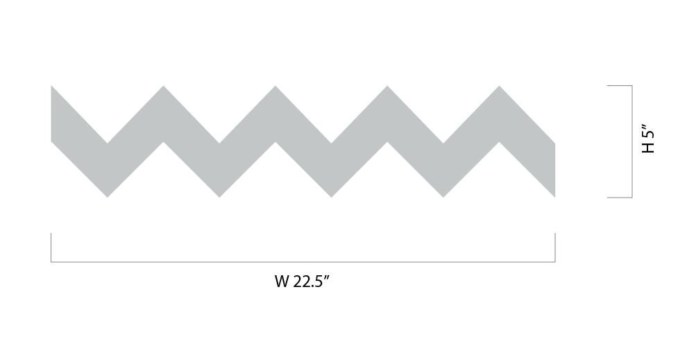 Modern Vinyl Art Wall Pattern Chevron Decals for Walls - Etsy Israel