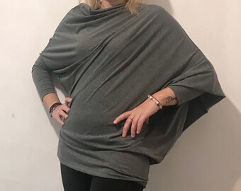Light Grey Tunic | Etsy