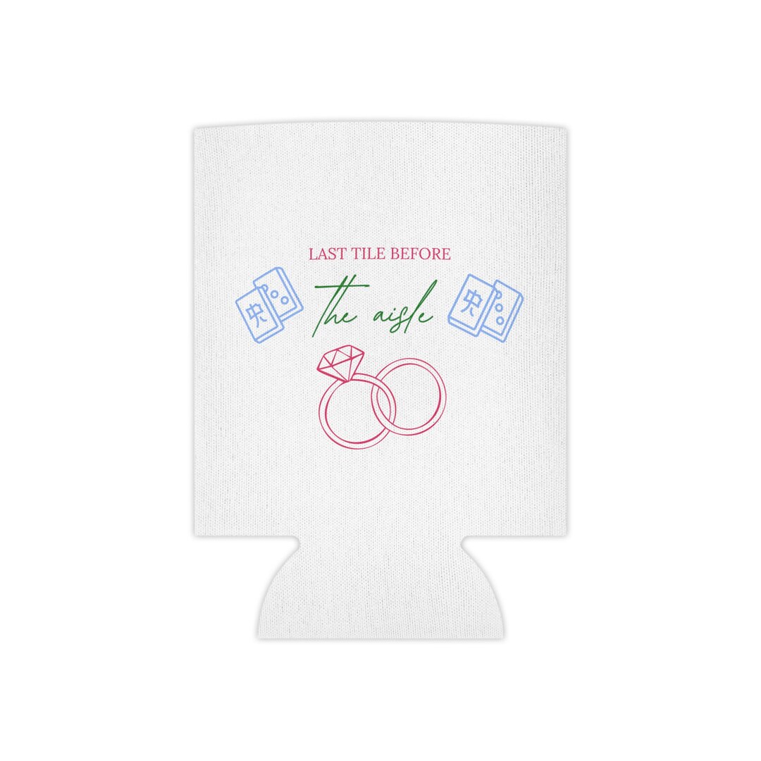 Mahjong Bachelorette Party Can Cooler, Wedding Can Sleeve Holder, Bride ...