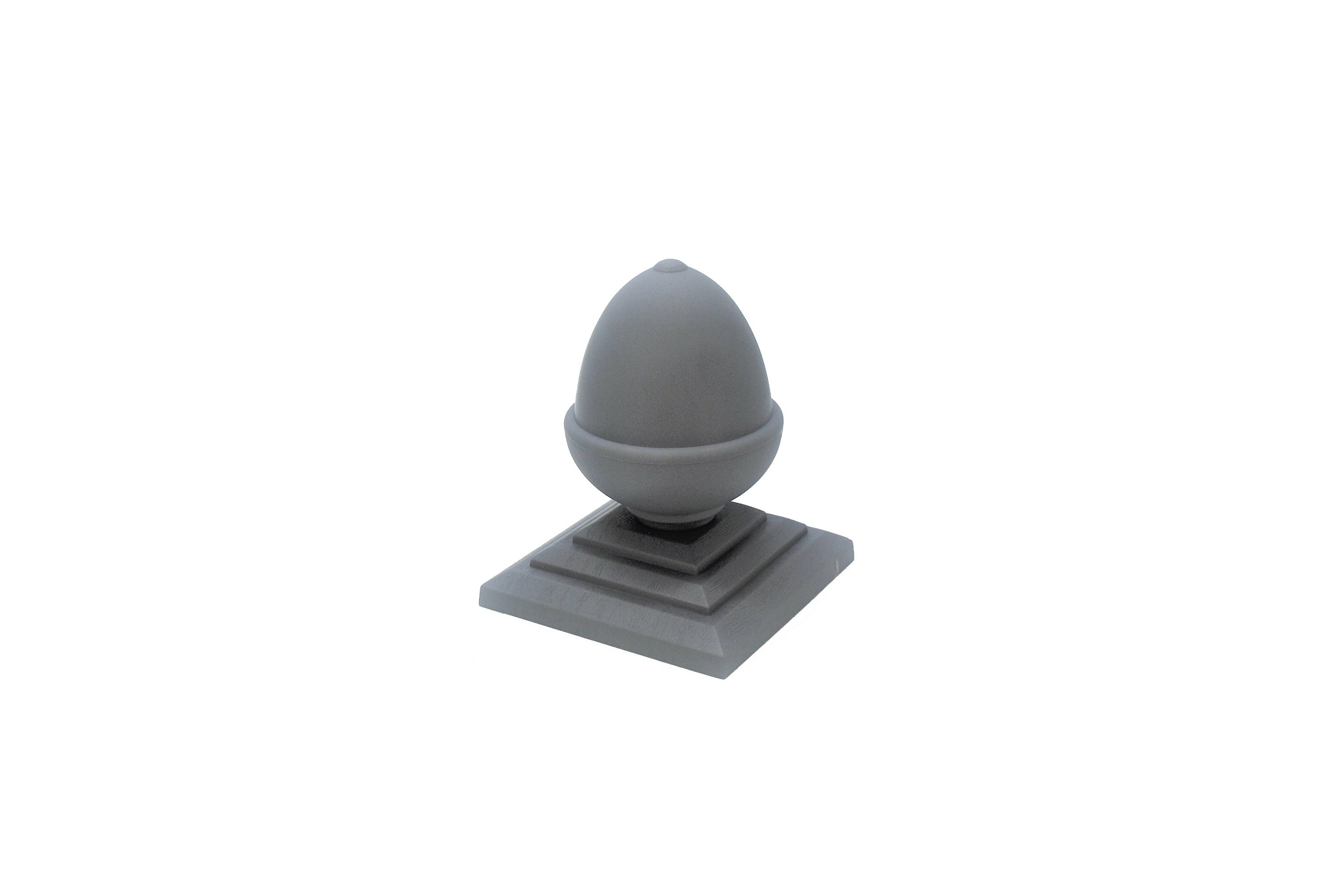 Fence Finial, Acorn Shape & 3