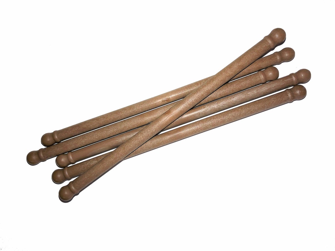 Linic Products UK Made Macrame Craft Scroll End Dowels Rods, Plastic ...