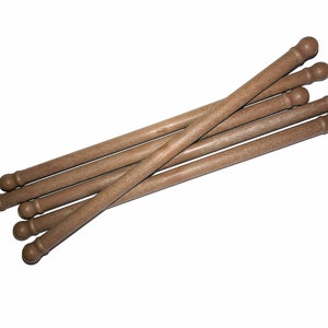 Linic Products UK Made Macrame Craft Scroll End Dowels Rods, Plastic ...