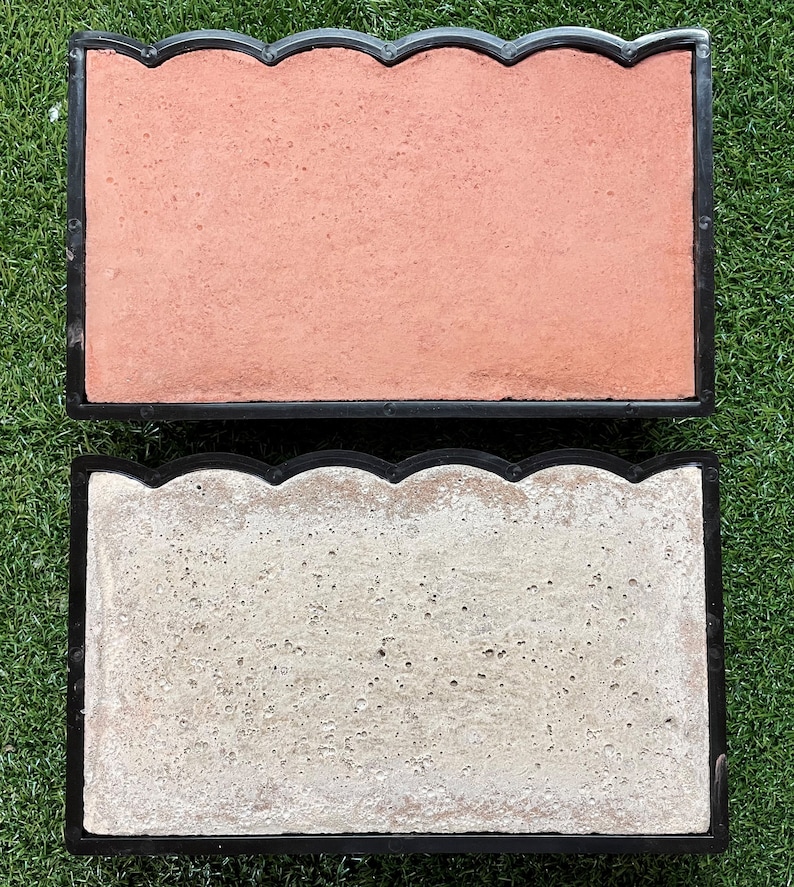 Garden Border / Lawn Edging Mould. Single Mould. Rope Top Design. Make ...