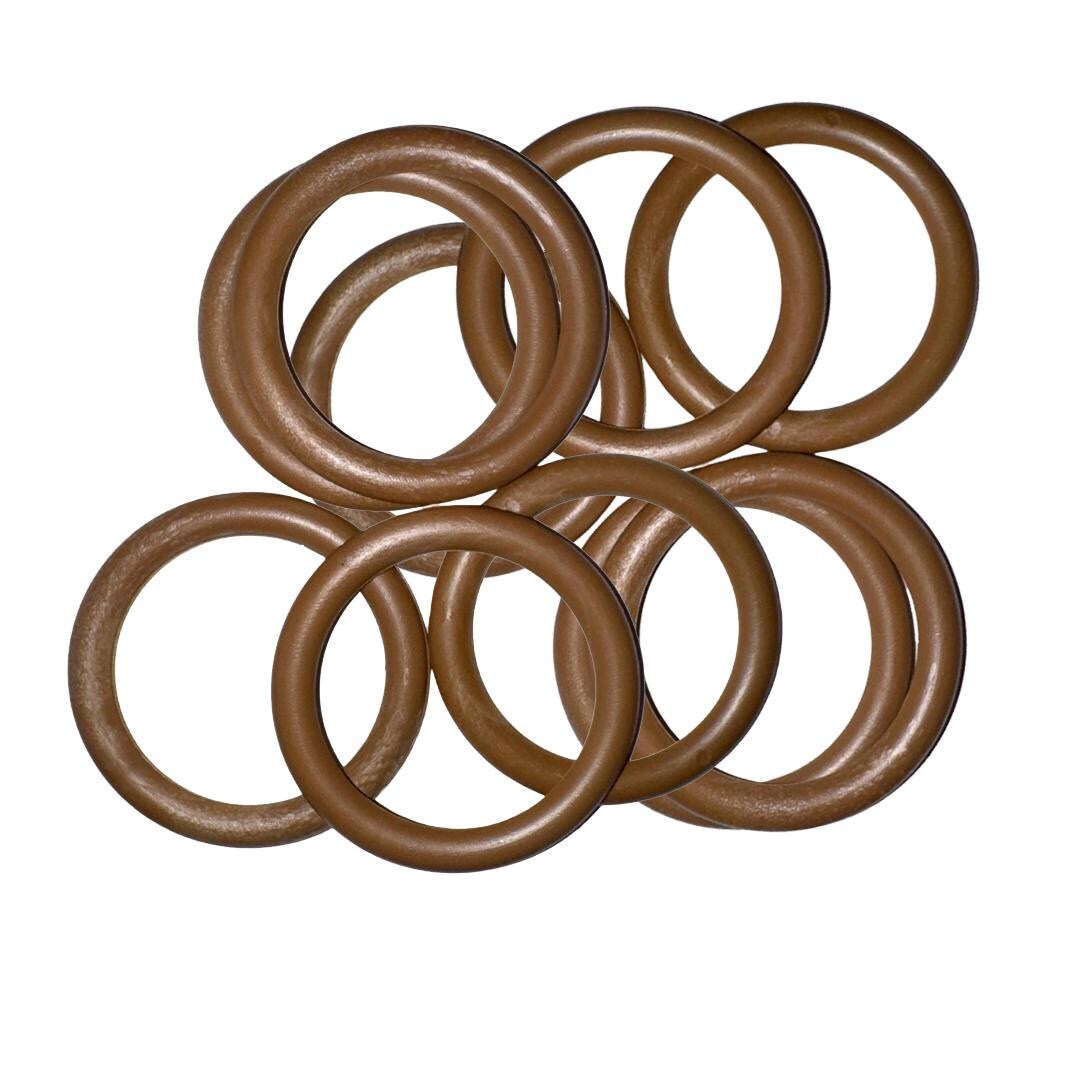 Linic Products UK Made Macrame Rings, Plastic, Pack of 10, 76 Mm (3 ...