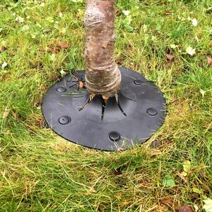 Proops Tree Shrub Landscape Ring Mat Guard Protector Barrier for Grass ...