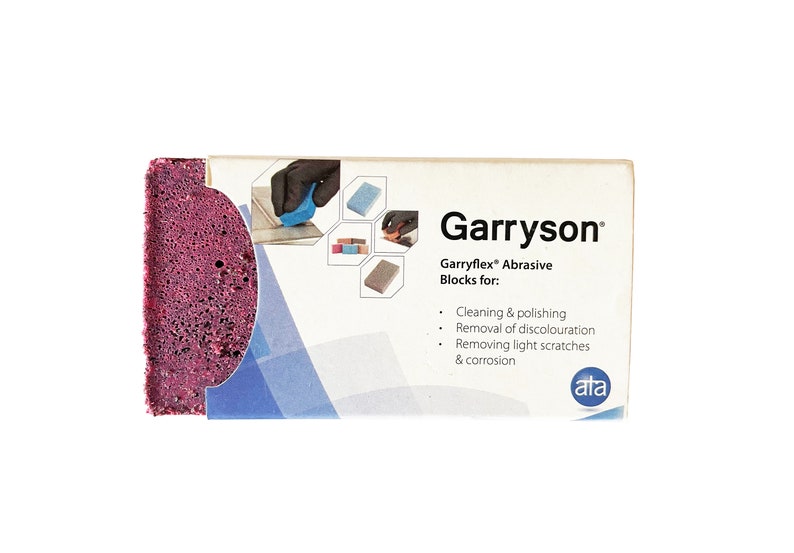 Garryflex Block 36 Grit Abrasive Cleaner. (M0293) Free UK Postage. - Etsy