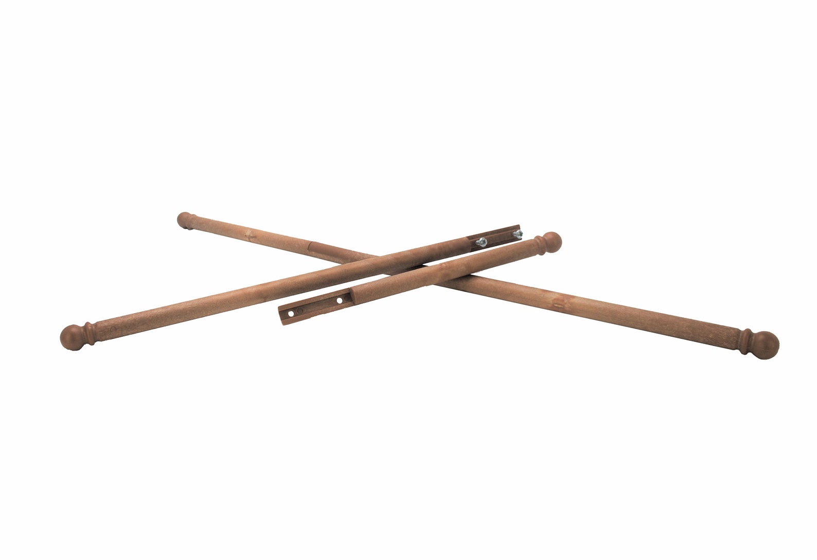 Linic Products UK Made Macrame Craft Scroll End Dowels Rods, Plastic ...