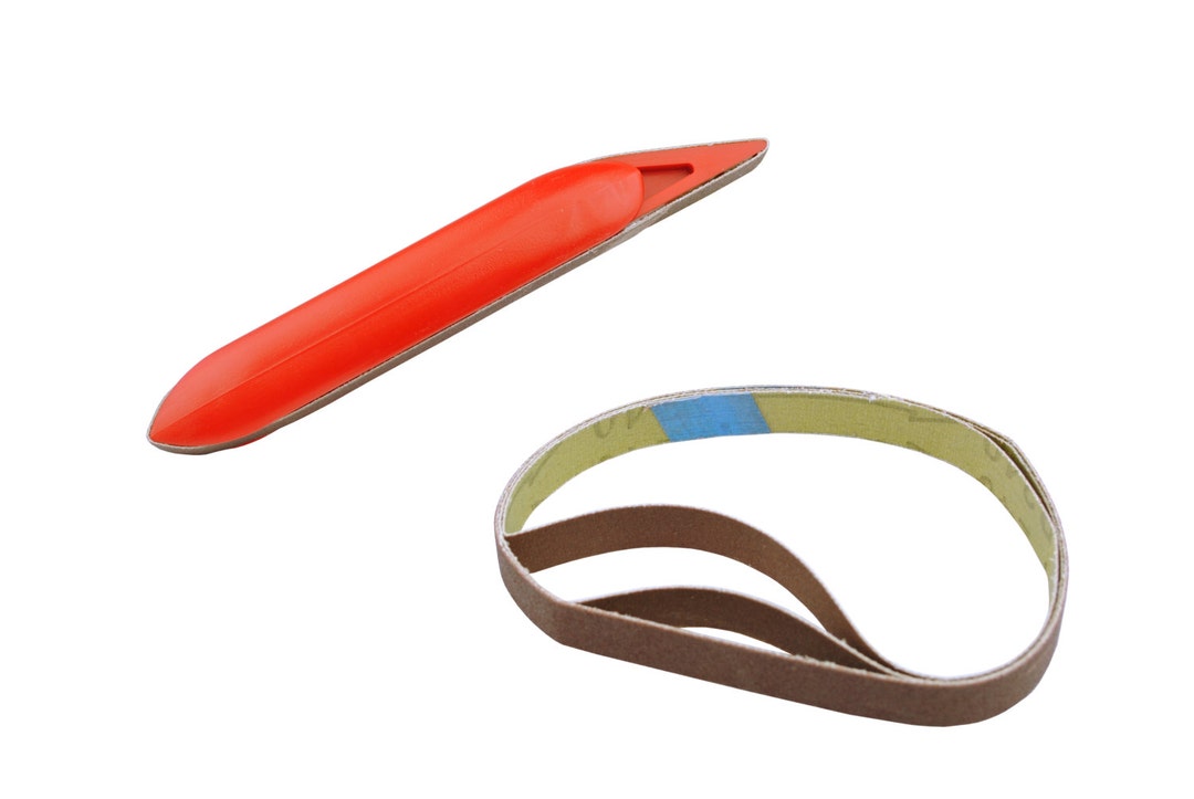 Proops 10mm Spring Loaded Finger Sander & 3 Spare Belts Hobbies ...