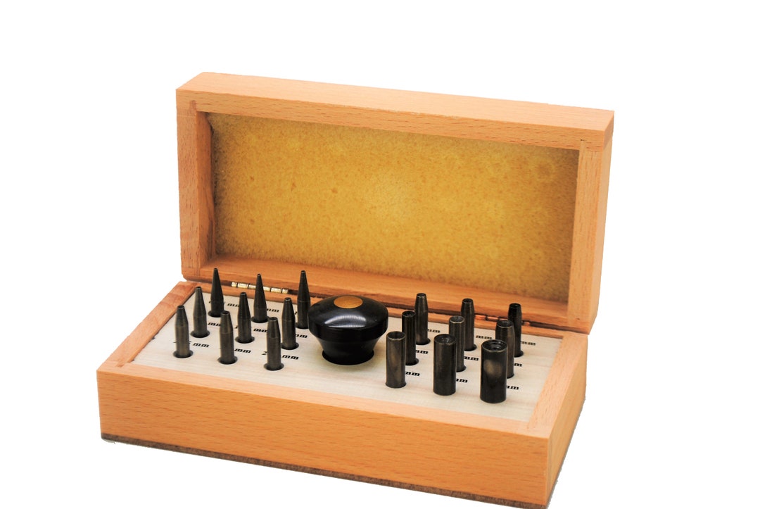 Proops Bezel Setting Tools, Set of 18 in Wooden Box (J1452). Free UK ...
