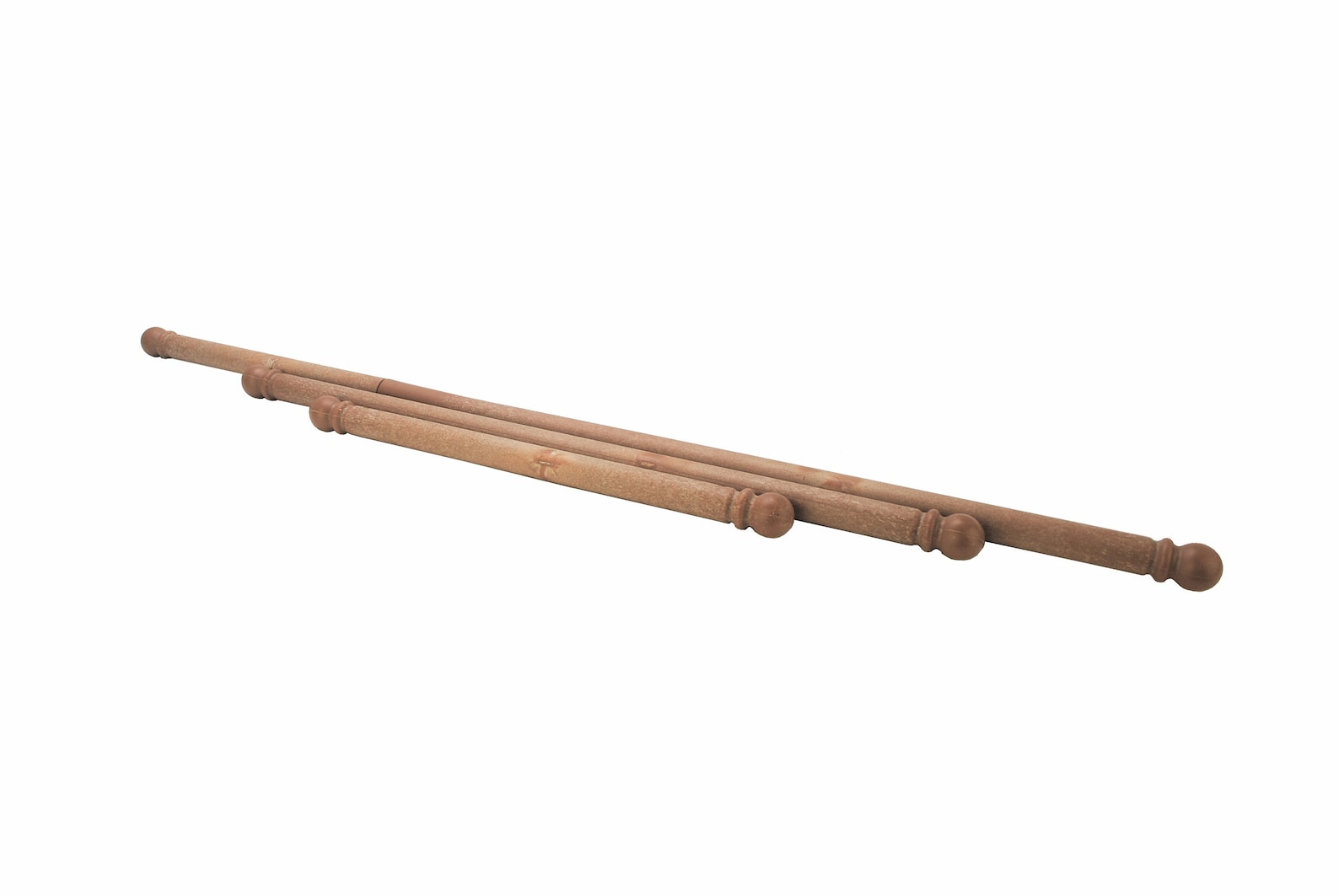 Linic Products UK Made Macrame Craft Scroll End Dowels Rods, Plastic ...