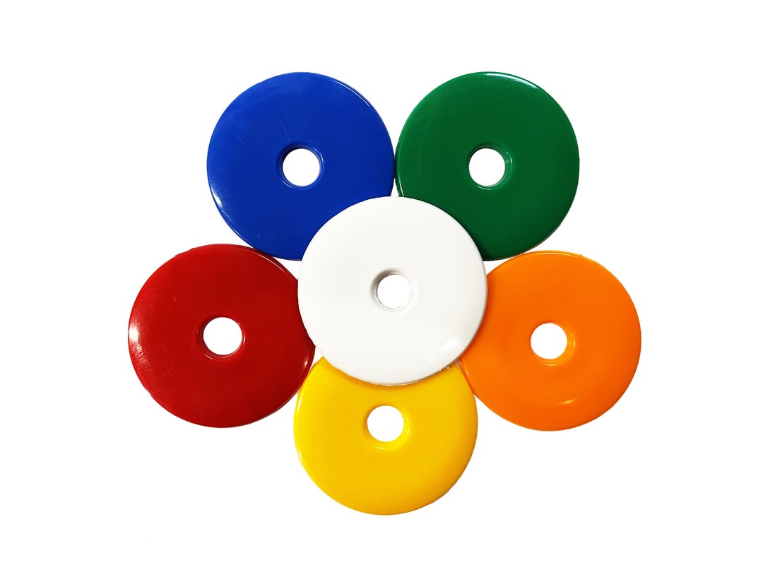 Proops Survey/road Markers, Pack of 100, 55mm Dia High Impact HDPE ...