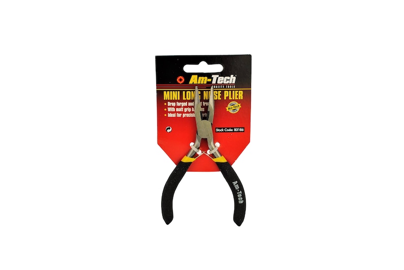 Am-tech Mini Long Nose Precision Plier Pliers Tool. Am-tech Stock Code ...