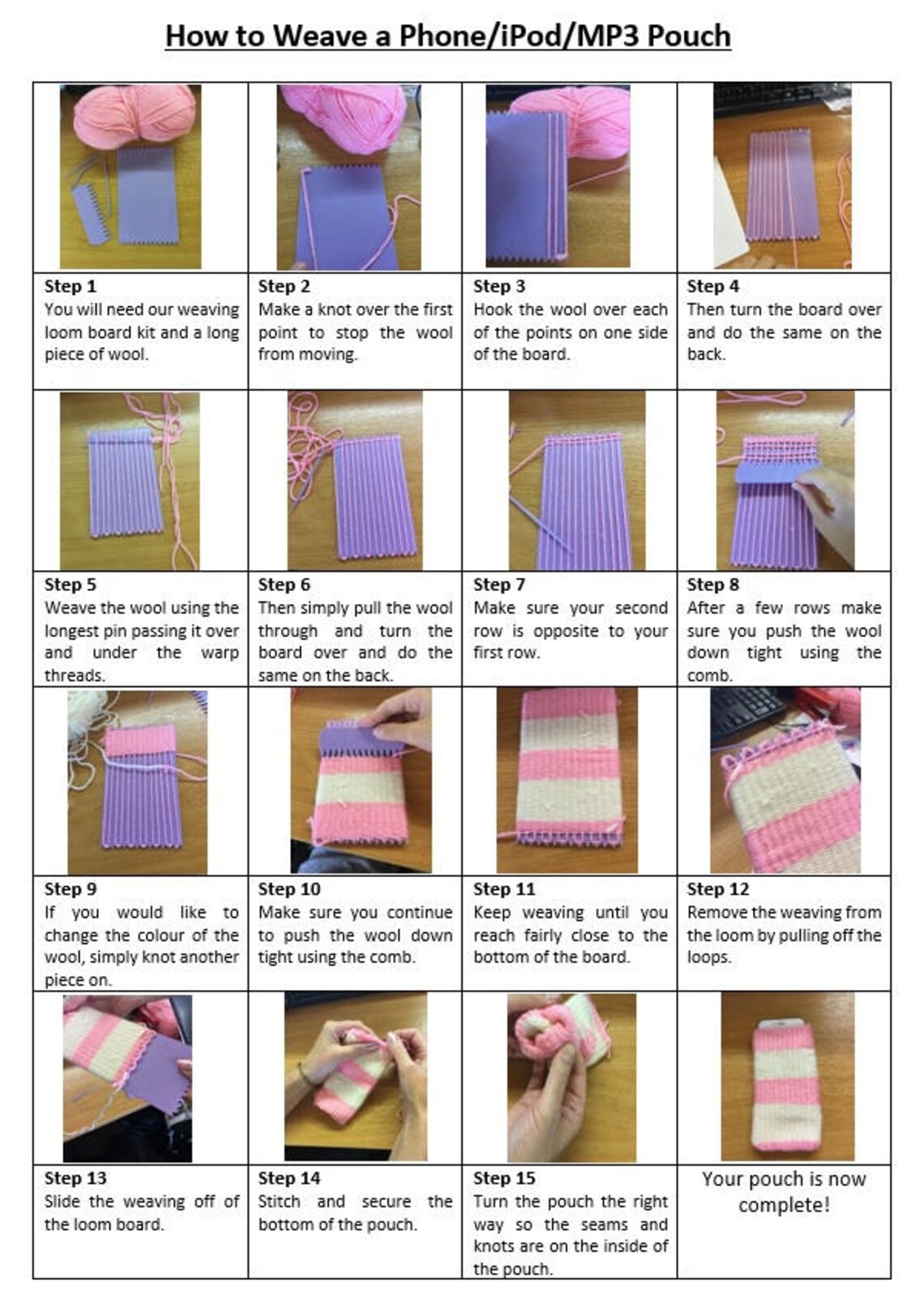 Weaving Loom Board Frames Set of 2 BLACK 95 X 160mm and A4 - Etsy